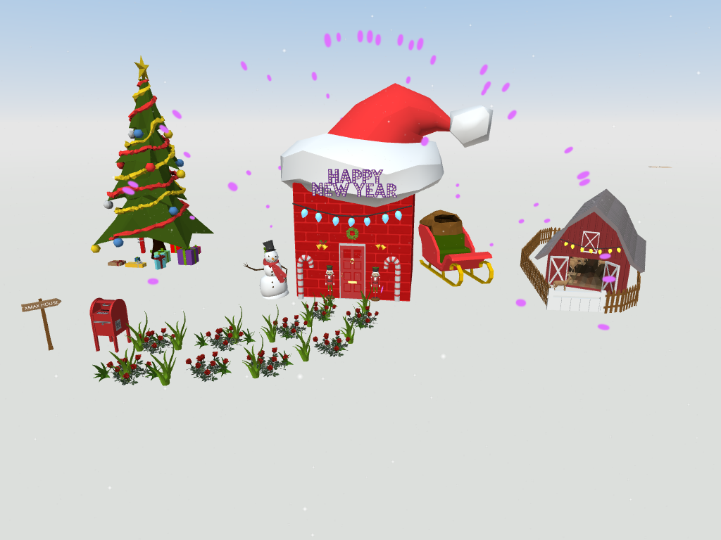 CoSpaces Edu :: SANTA CLAUS HOUSE