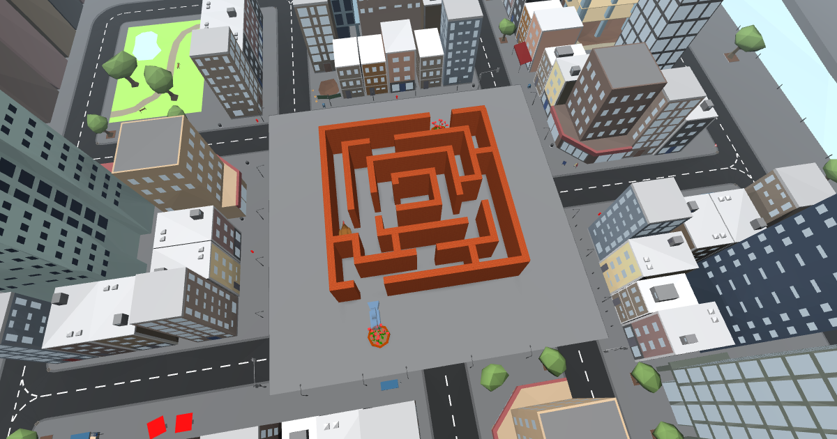 CoSpaces Edu :: Maze