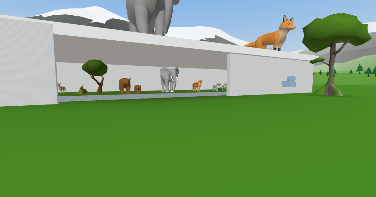 CoSpaces Edu :: Animal Gallery