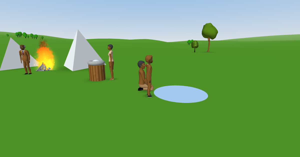 CoSpaces Edu :: Culture world Teddy's