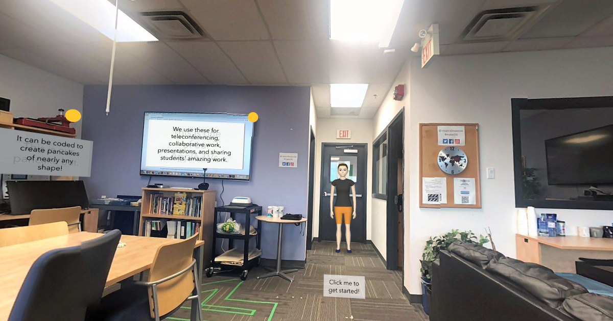 CoSpaces Edu :: STEAM-3D Maker Lab