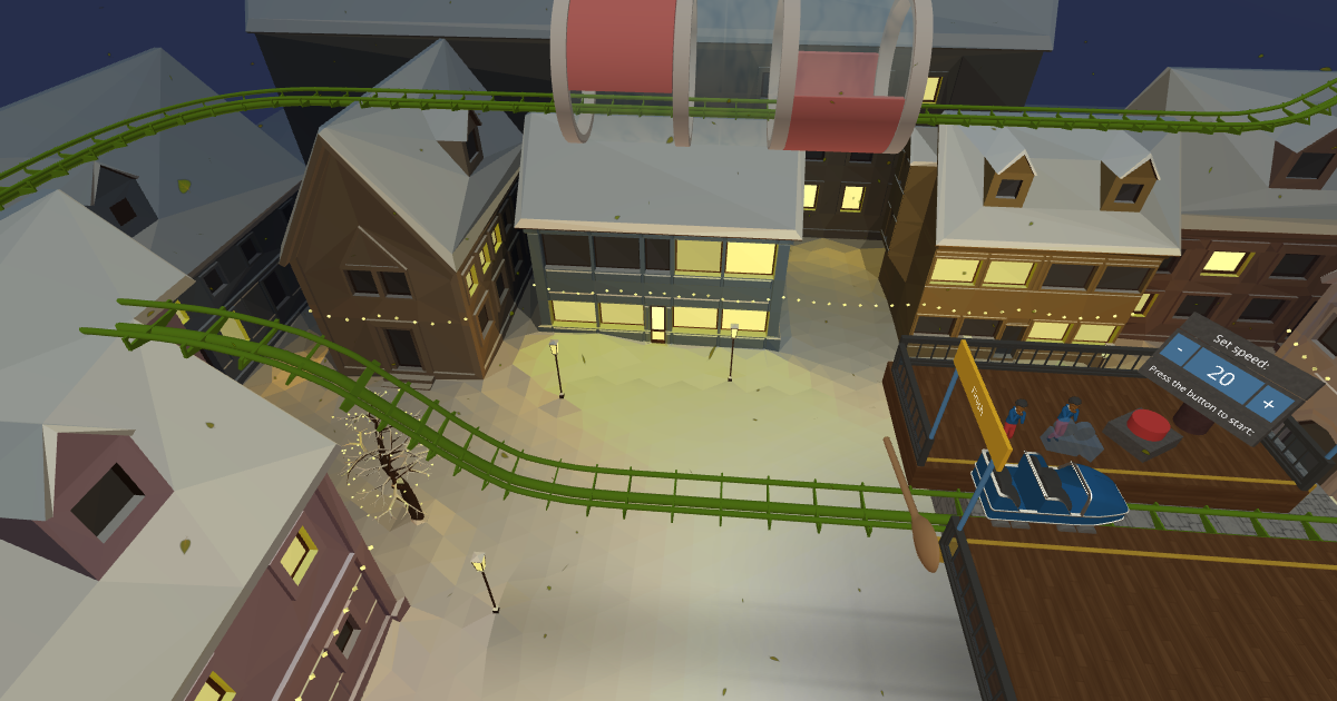 CoSpaces Edu :: Parkour and roller costar games