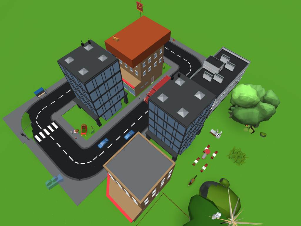 CoSpaces Edu :: Sustainable city