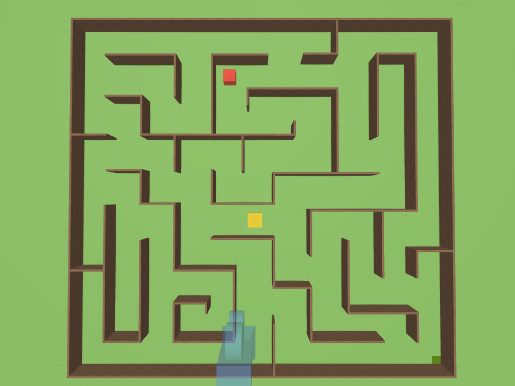 CoSpaces Edu :: Typescript A* Maze (A Pathfinding Algorithm)