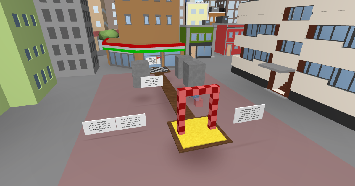 CoSpaces Edu :: Parkour game :)))))))))))))))