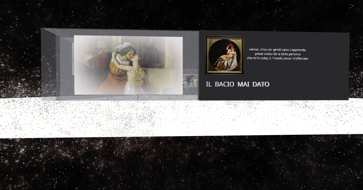 CoSpaces Edu :: IL bacio di Dante