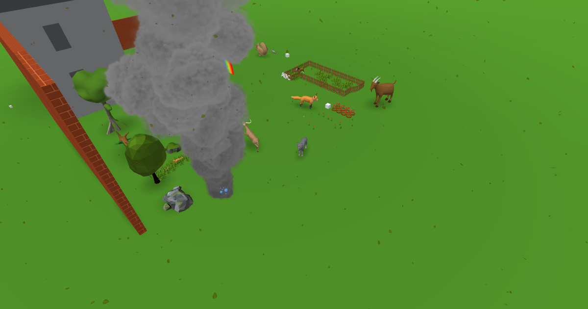 CoSpaces Edu :: Farm House Ecosystem