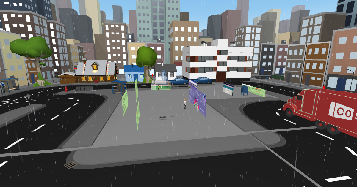 CoSpaces Edu :: Tarsis Ultra Sustainable City